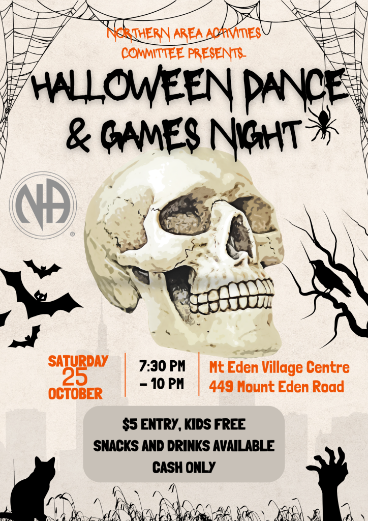 Halloween Dance and Games Night! - Narcotics Anonymous